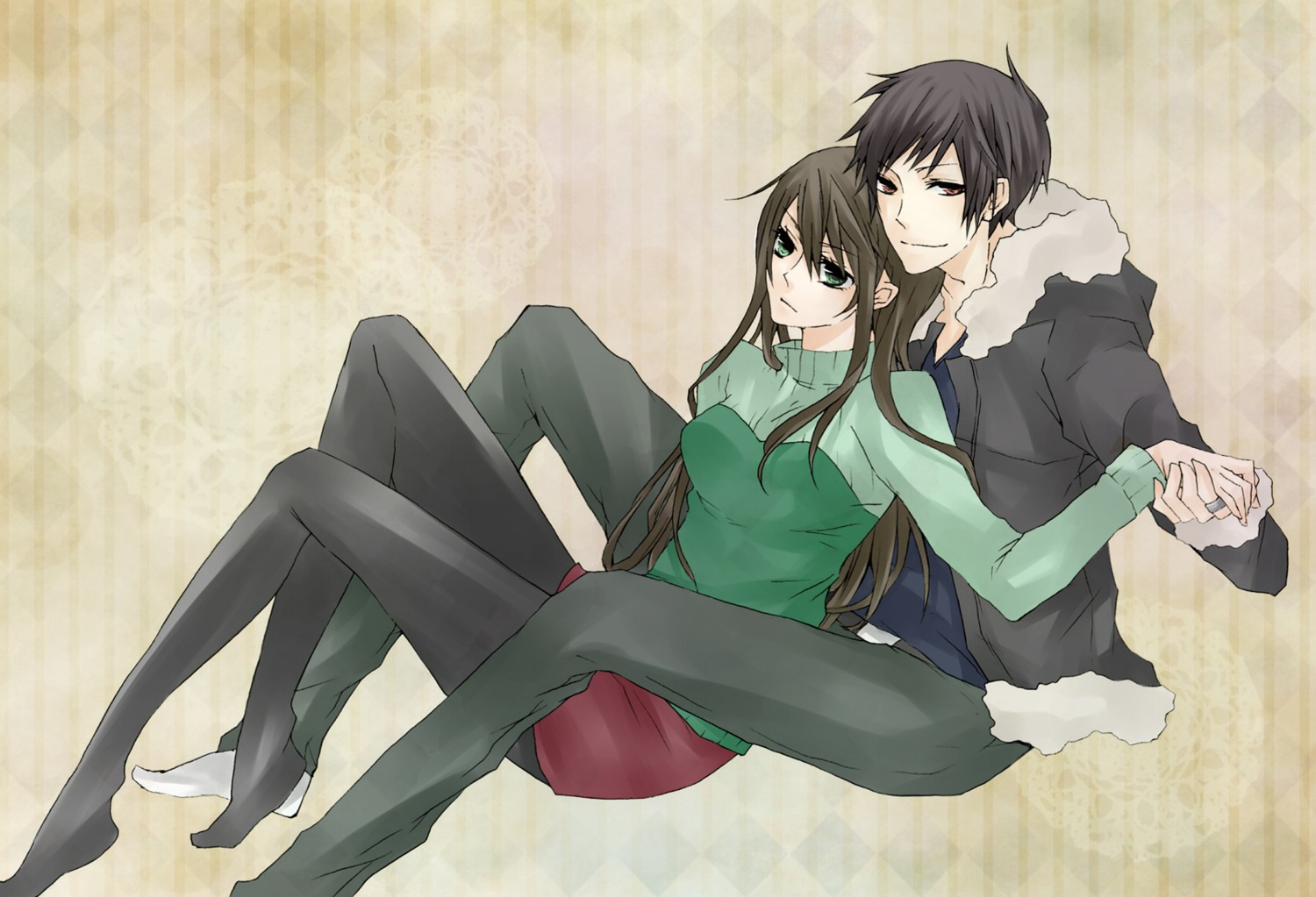 ao (krkrkr) durarara!! orihara izaya pantyhose | #139658 | yande.re